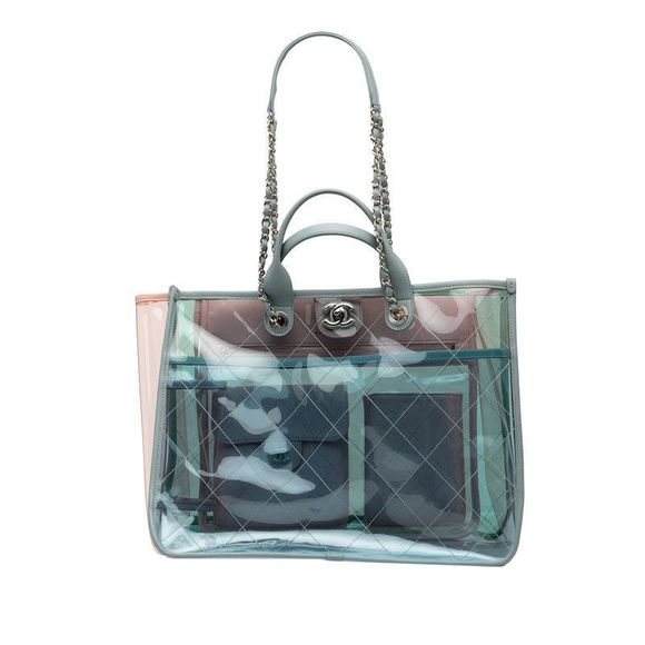 CHANEL | Bags | Chanel Coco Splash Large Shopping Bag Handbag One ...